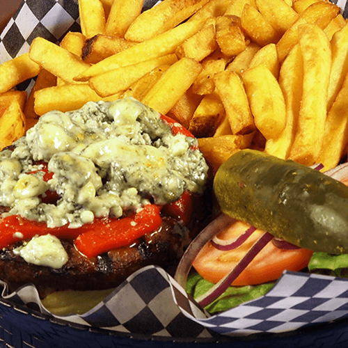 The Big Blue Burger – Cookstown Pub
